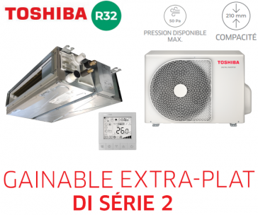 Toshiba GAINABLE EXTRA-PLAT DI SÉRIE 2 RAV-HM401SDTY-E