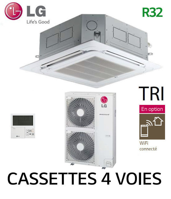 LG Cassette 4 voies DUAL VANE Inverter UT36F.NA0 - UUD3.U30