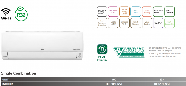 LG DELUXE DC2 DC09RT