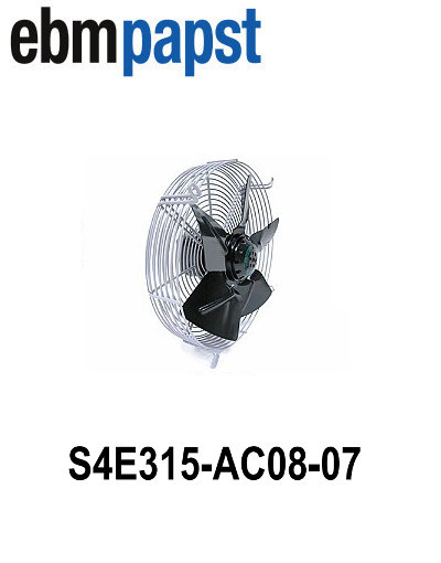 Ventilateur hélicoïde S4E315-AC08-07 de EBM-PAPST pour évaporateur ECO - Modèle CTE