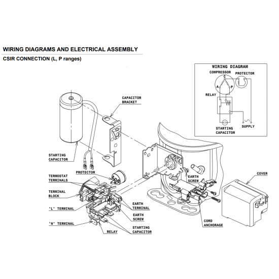 Compresseur Cubigel GL90TB / GU80TG / GU80TB- R134a