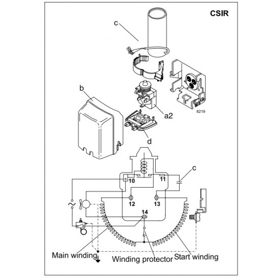 Compresseur Danfoss FR10G - R134a