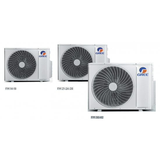 GREE Tri-split PULAR FM 28 + 2 FM Pular 7 + 1 FM Pular 18