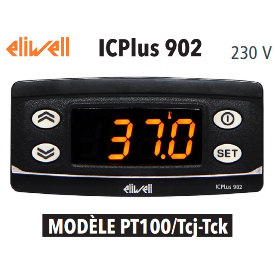 Régulateur Eliwell ICPlus 902 - PT100/Tcj-Tck