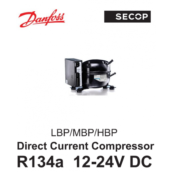 Compresseur Danfoss / Secop BD50F - R134A, 12-24V DC, avec MODULE