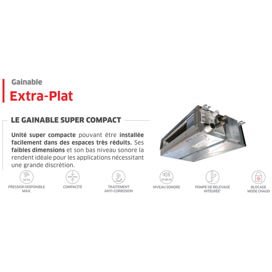 Toshiba GAINABLE EXTRA-PLAT DI SÉRIE 2 RAV-HM401SDTY-E